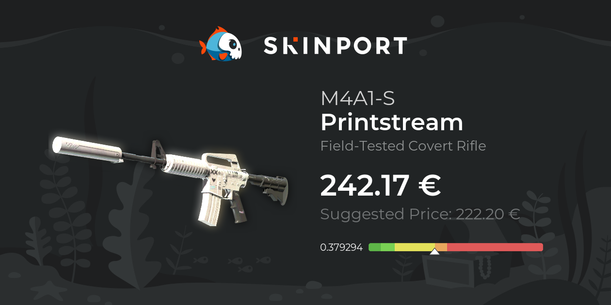 M4A1-S | Printstream (Field-Tested) - Counter-Strike 2 - Skinport