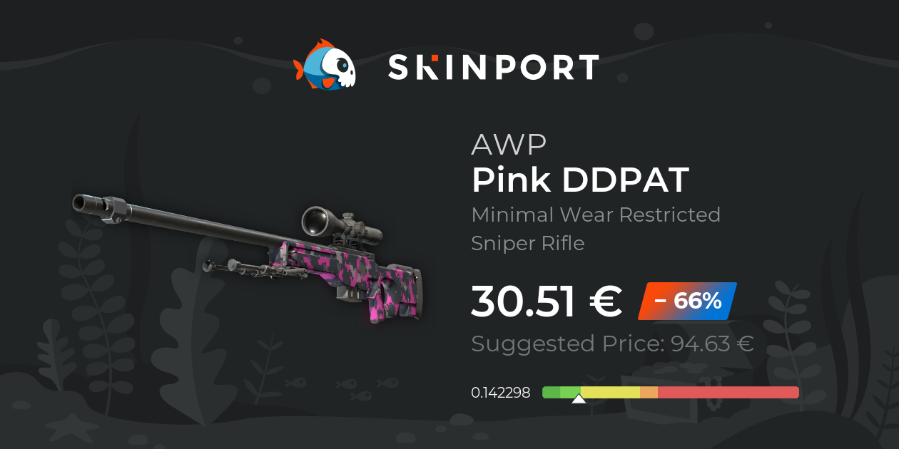 AWP | Pink DDPAT (Minimal Wear) - Counter-Strike 2 - Skinport