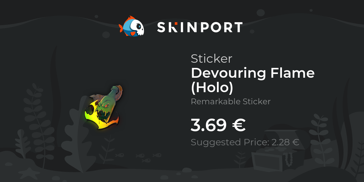 Aufkleber | Devouring Flame (Holo) - Counter-Strike 2 - Skinport