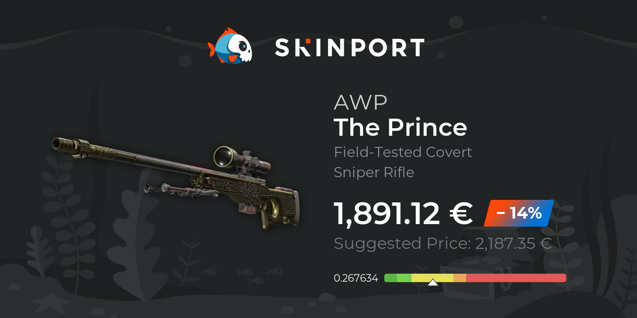AWP | The Prince (Field-Tested) - Counter-Strike 2 - Skinport