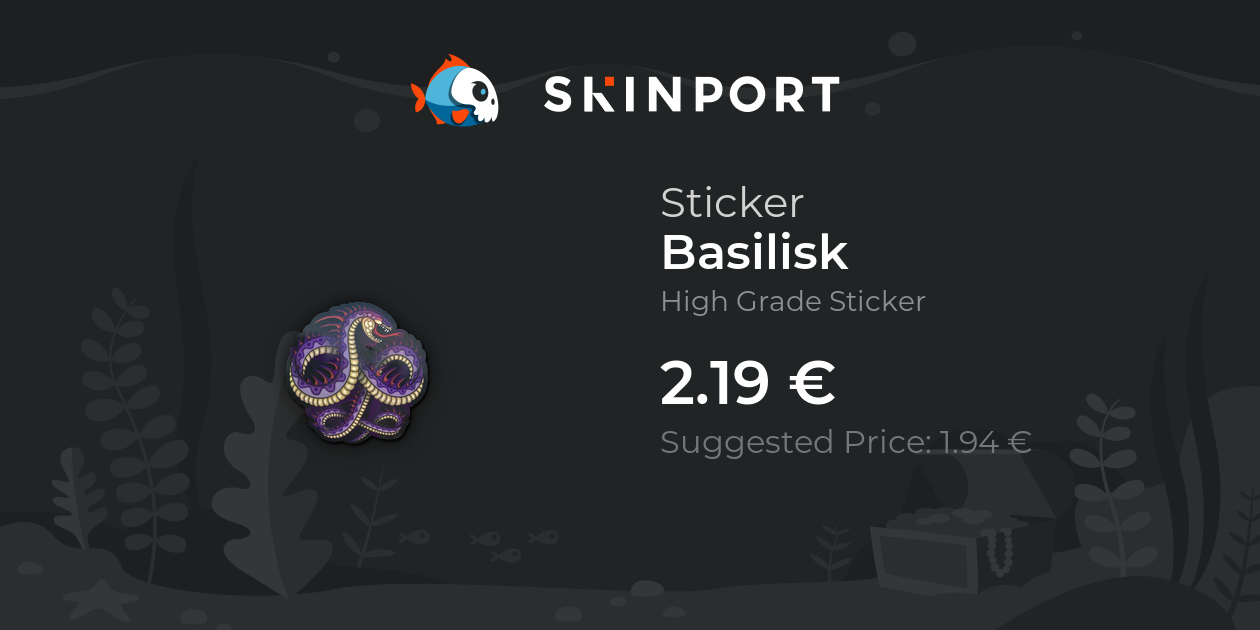 Sticker | Basilisk - Counter-Strike 2 - Skinport