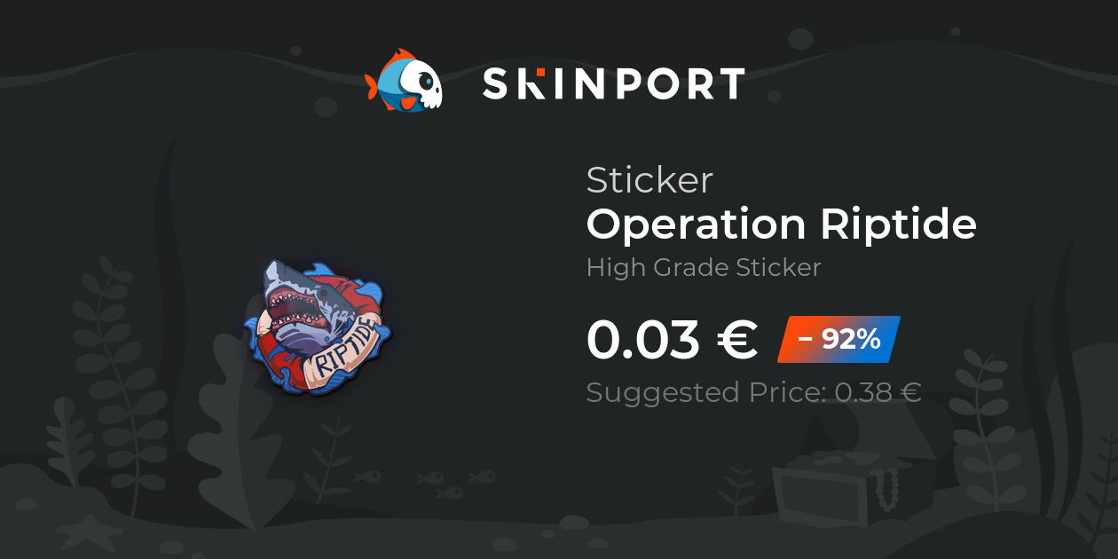 Sticker | Operation Riptide - CS2 - Skinport