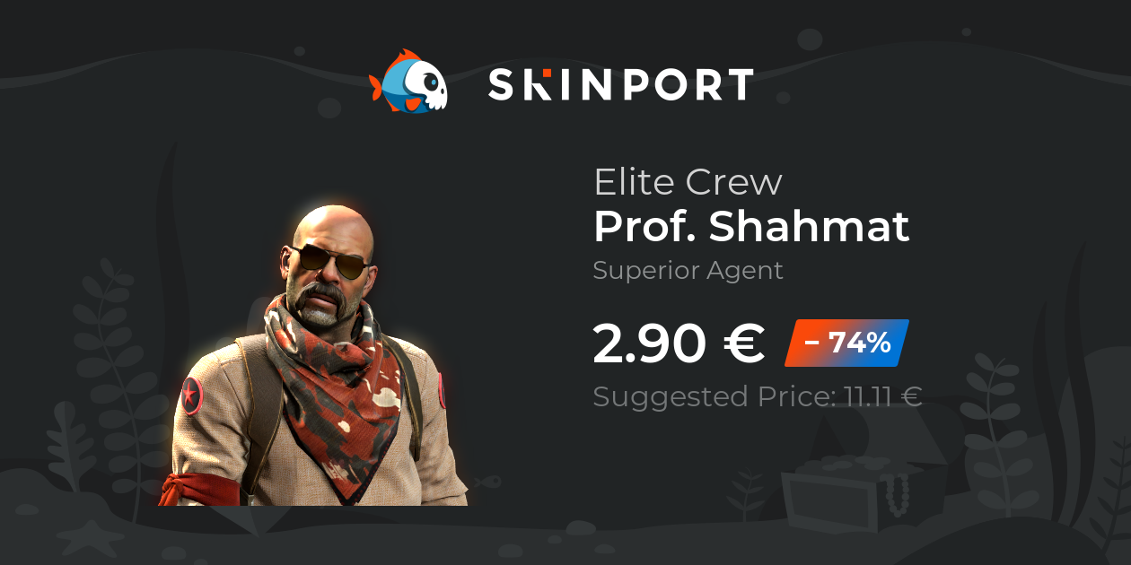 Prof. Shahmat | Elite Crew - Counter-Strike 2 - Skinport