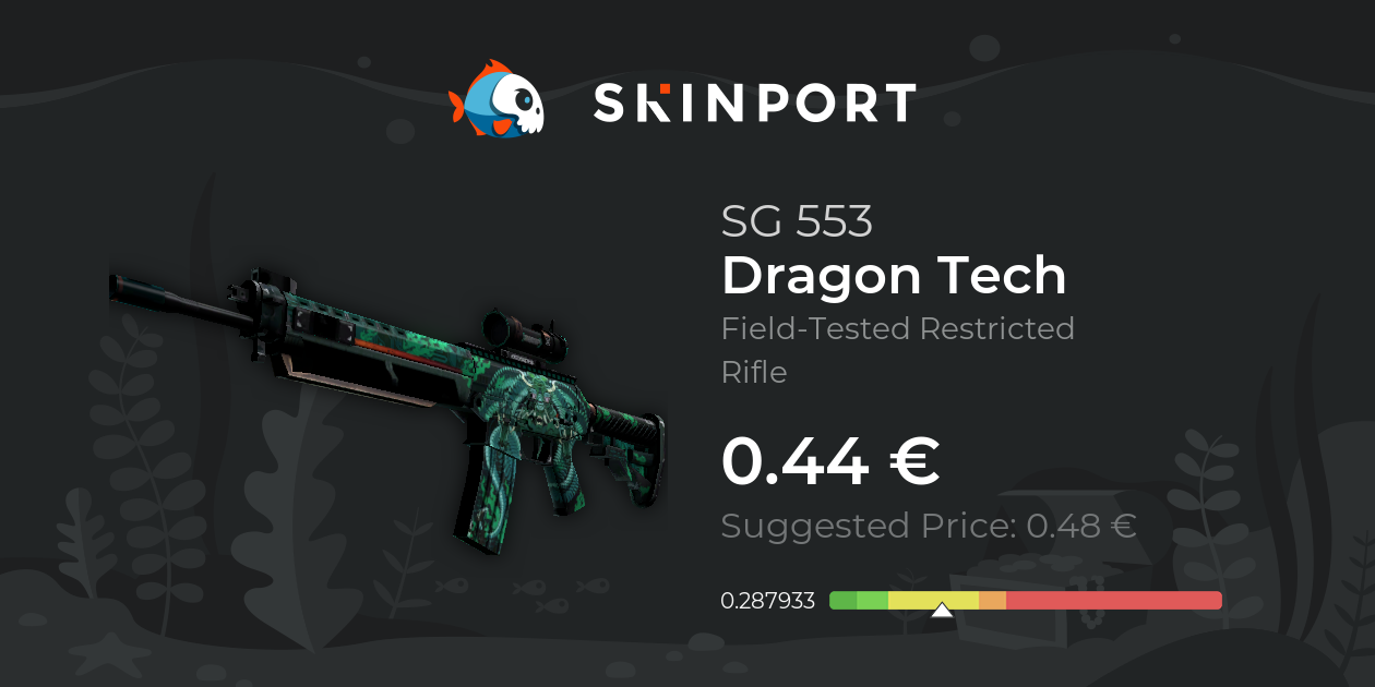SG 553 | Dragon Tech (Field-Tested) - CS2 - Skinport