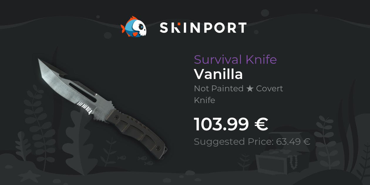 Survival Knife - Counter-Strike 2 - Skinport