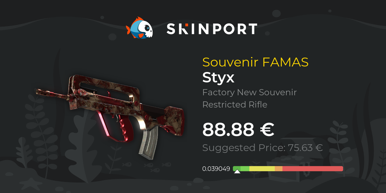 Souvenir FAMAS | Styx (Factory New) - Counter-Strike 2 - Skinport