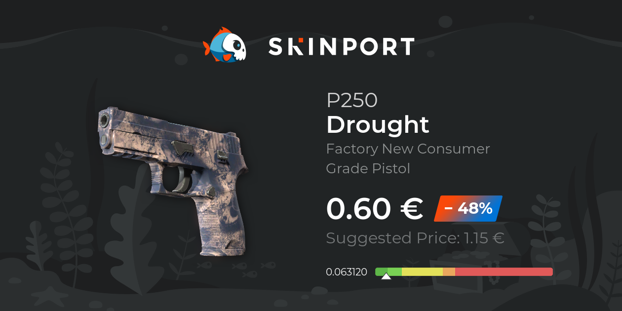 P250 | Drought (Factory New) - Counter-Strike 2 - Skinport