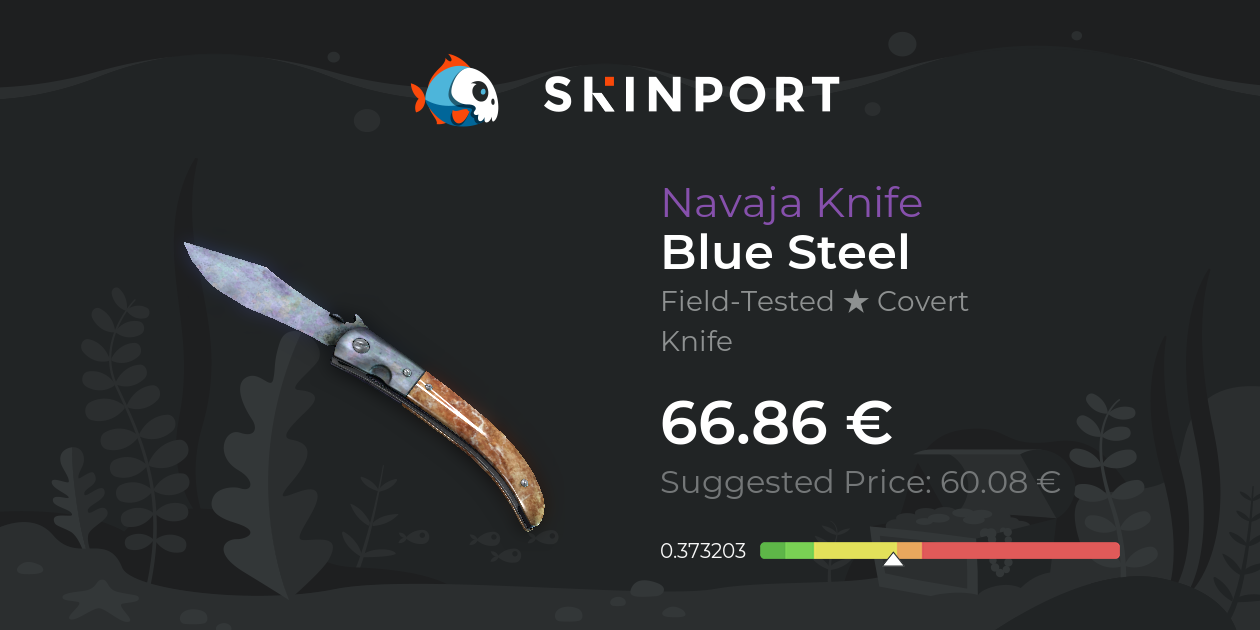 Navaja Knife | Blue Steel (Field-Tested) - Counter-Strike 2 - Skinport