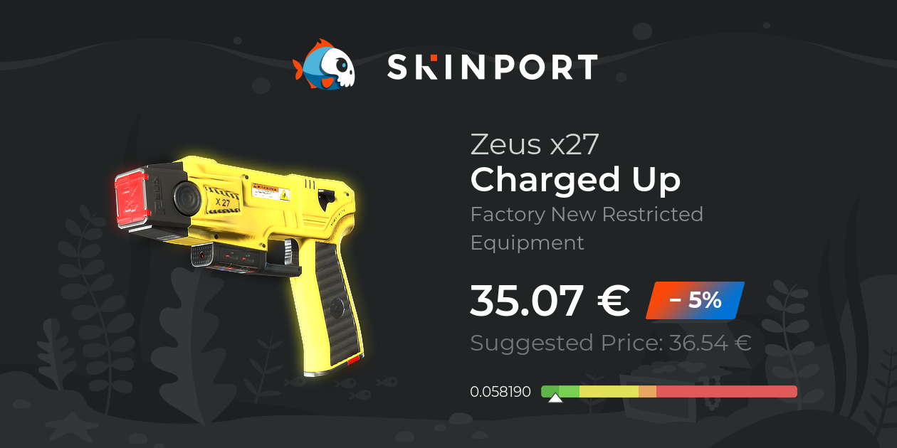 Zeus x27 | Charged Up (Factory New) - Counter-Strike 2 - Skinport