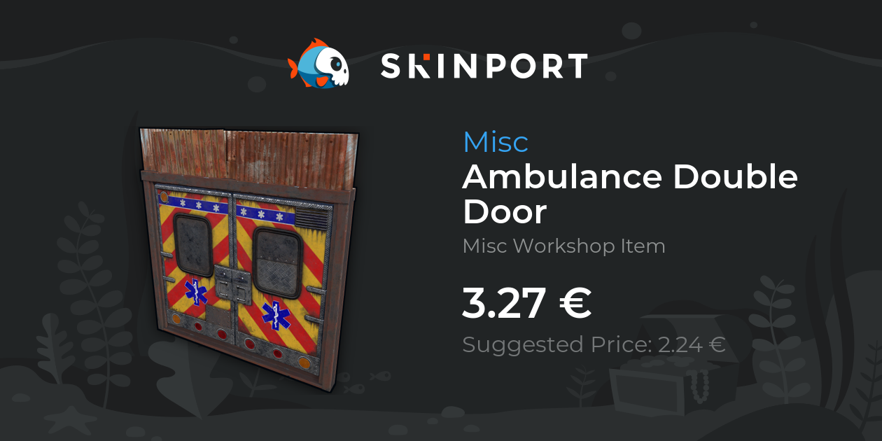 Ambulance Double Door - Rust - Skinport