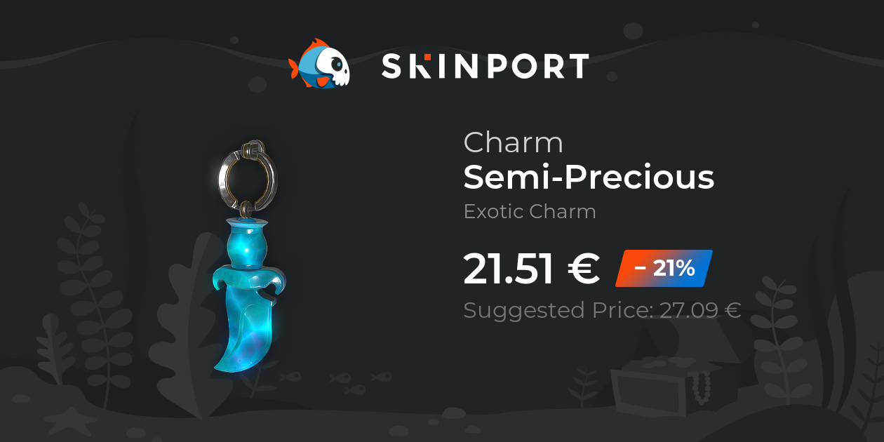 Charm | Semi-Precious - Counter-Strike 2 - Skinport