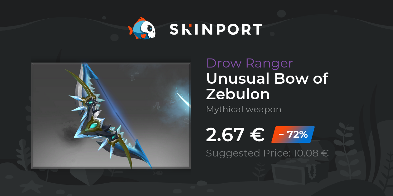 Unusual Bow of Zebulon - Dota 2 - Skinport