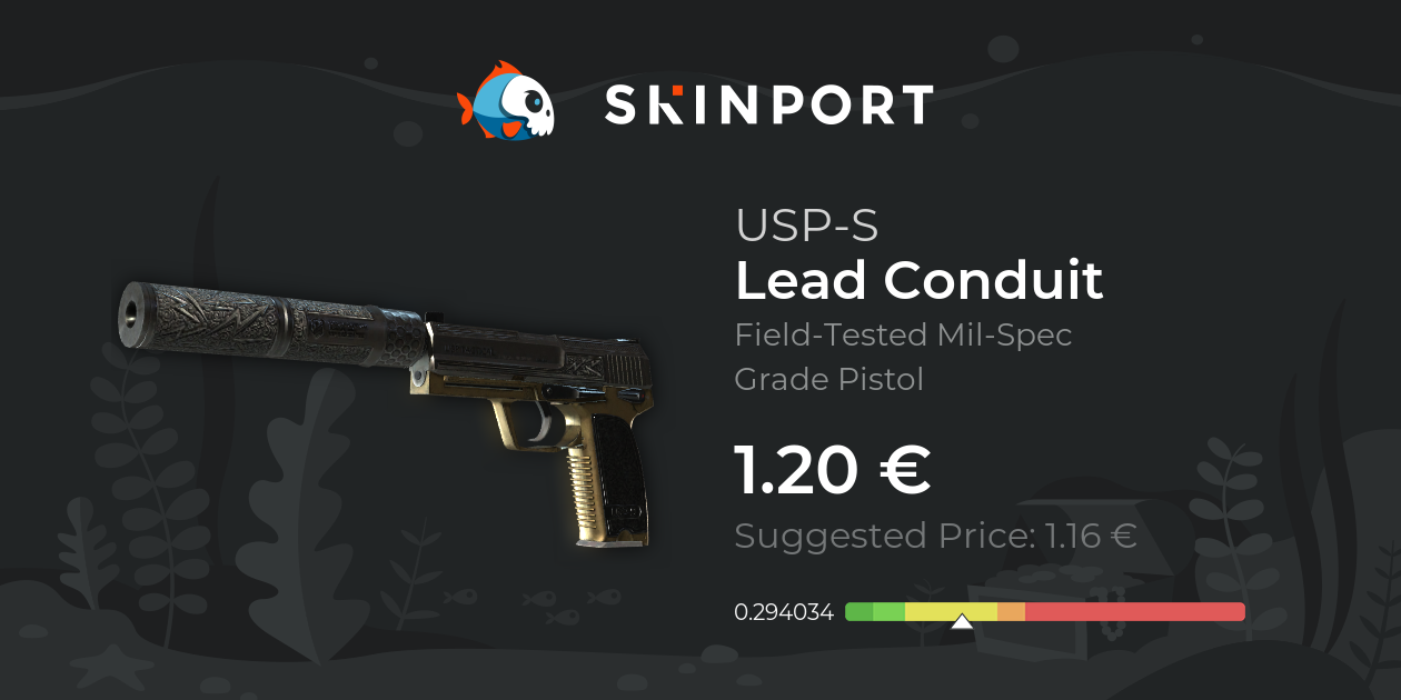 USP-S | Lead Conduit (Field-Tested) - Counter-Strike 2 - Skinport