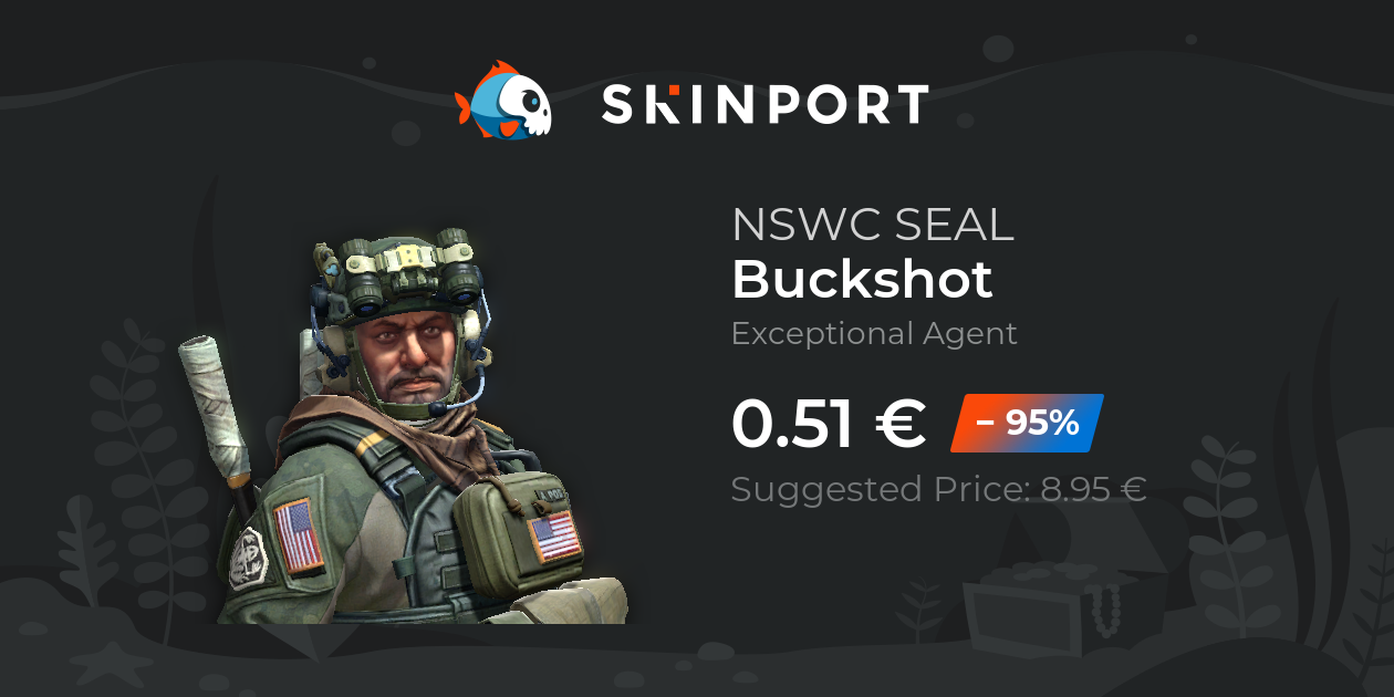 Buckshot | NSWC SEAL - Counter-Strike 2 - Skinport