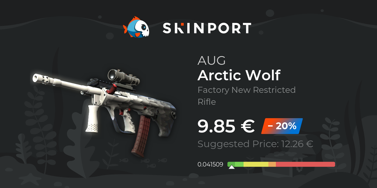 AUG | Arctic Wolf (Factory New) - Counter-Strike 2 - Skinport