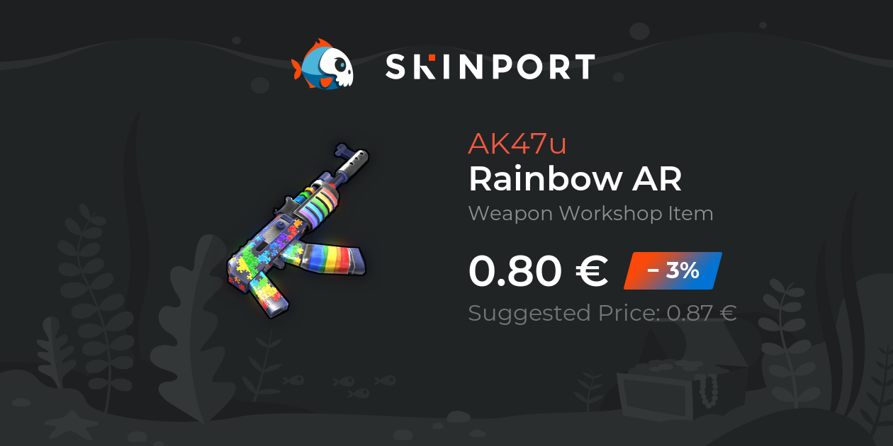 Rainbow AR - Rust - Skinport