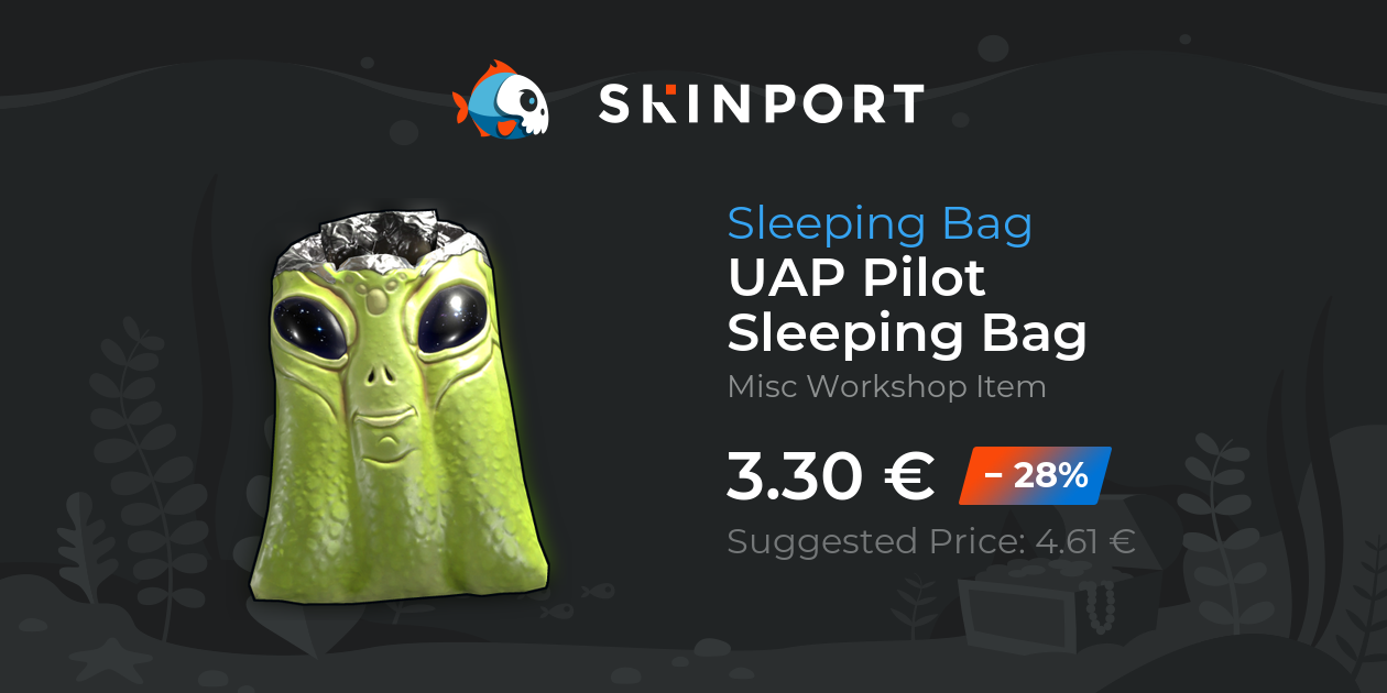 UAP Pilot Sleeping Bag - Rust - Skinport