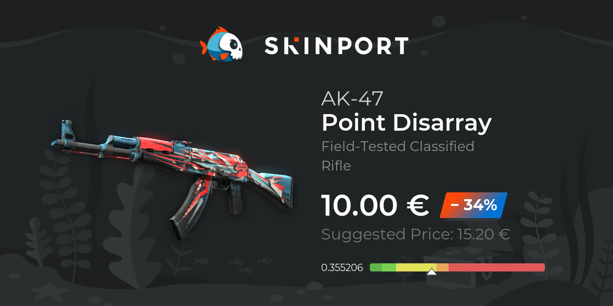 AK-47 | Point Disarray (Field-Tested) - Counter-Strike 2 - Skinport