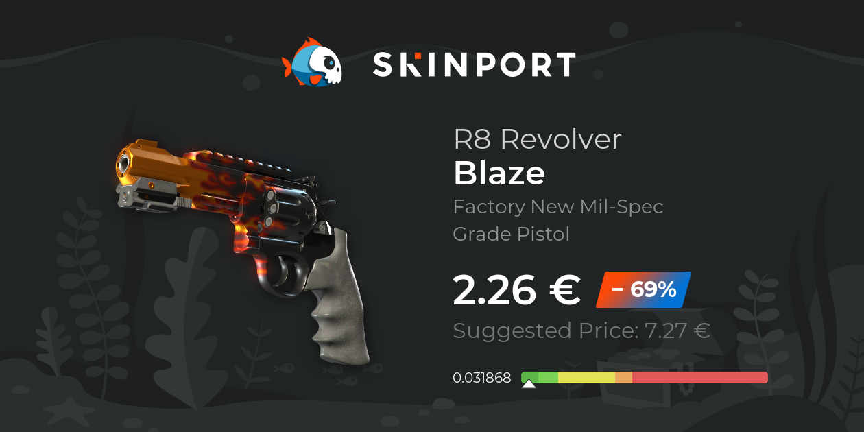 R8 Revolver | Blaze (Factory New) - Counter-Strike 2 - Skinport