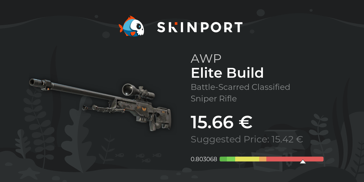 AWP | Elite Build (Battle-Scarred) - Counter-Strike 2 - Skinport