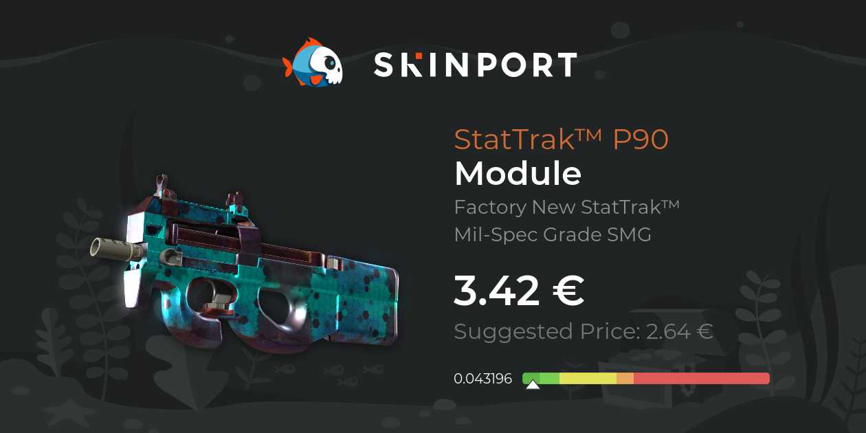 StatTrak™ P90 | Module (Factory New) - Counter-Strike 2 - Skinport